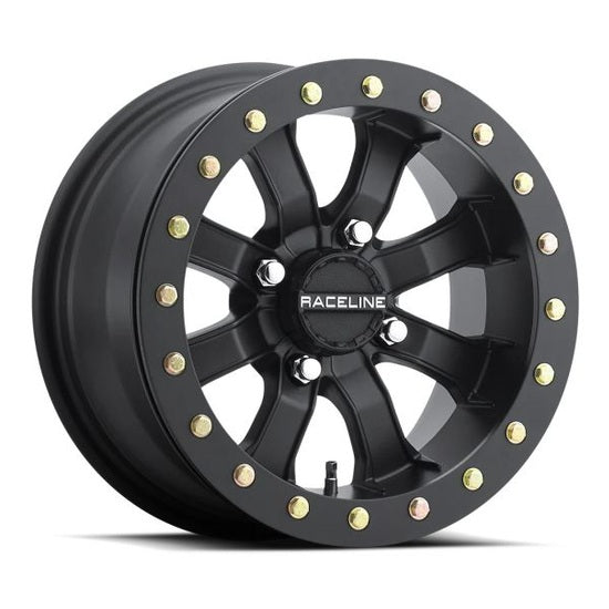 Raceline Mamba Beadlock 14x8 4x156 (4+4) Black — Tires Fast